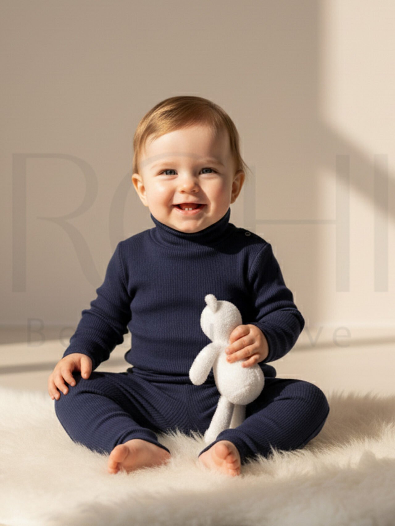 Infant High Neck and Tights Set - Orchid | Premium Innerwear Pakistan